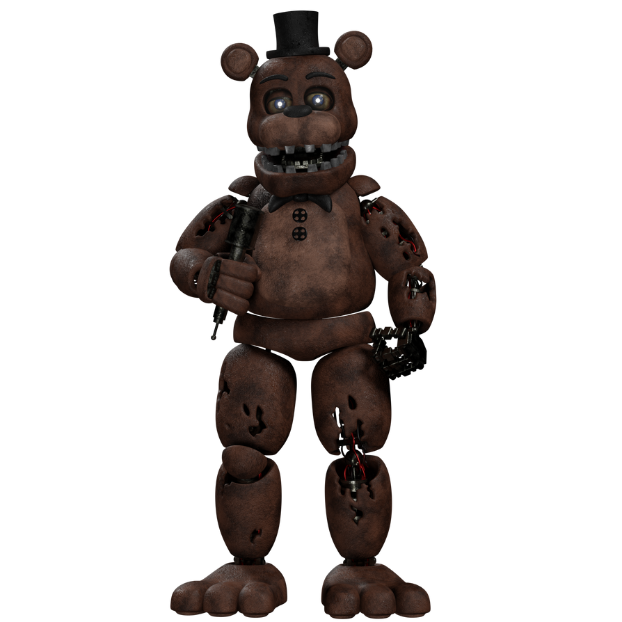 Fnaf Stylized Withered Freddy By Fnafarts32 On Deviantart