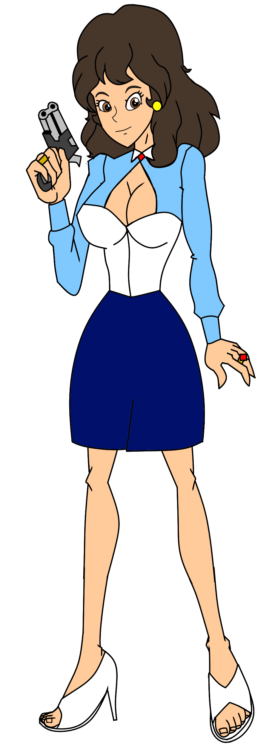 Fujiko Mine 8 Black By Frostthehobidon On Deviantart
