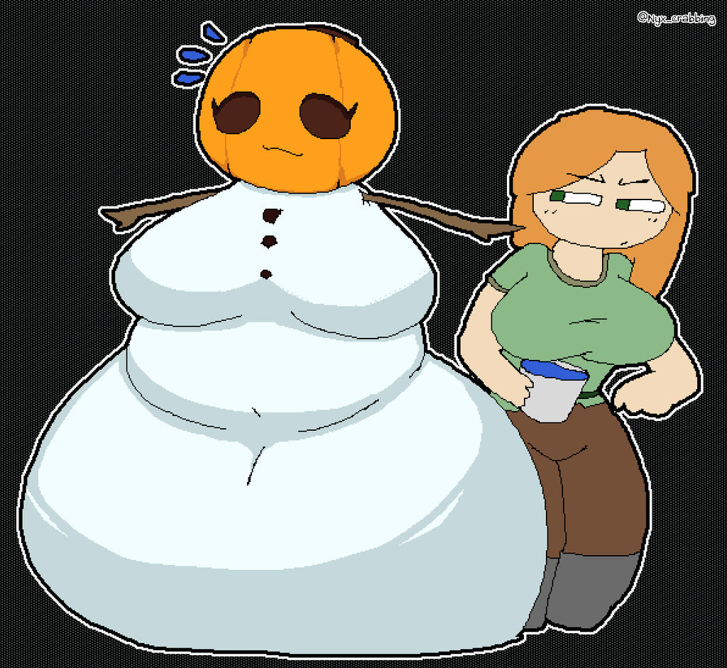 Minecraft Snowgolems Newest Feature By Nuxcrabbers On Deviantart