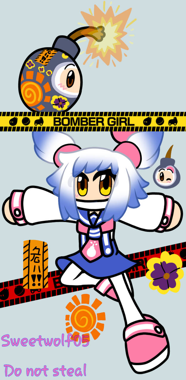 Shiron Bombergirl Super Bomberman R Artstyle By Sweetwolf05 On Deviantart
