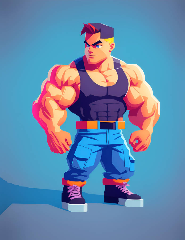 2D Pixel Bodybuilder by AIAdonisArt on DeviantArt 2D Pixel Bodybuilder by AIAdonisArt on DeviantArt
