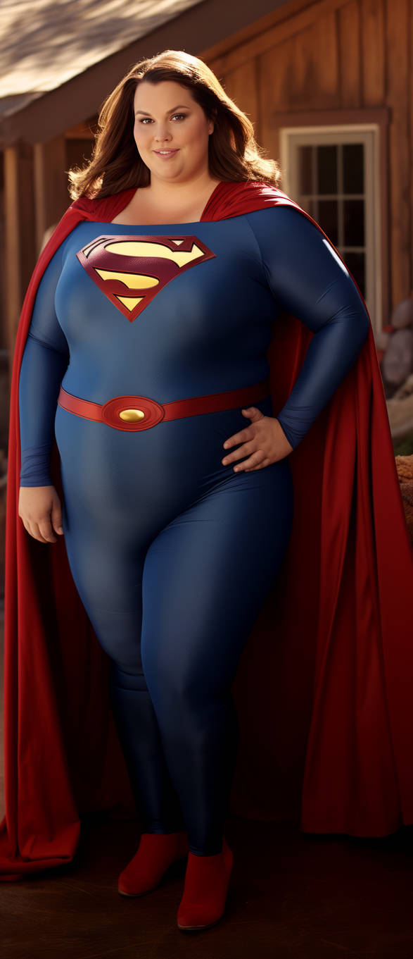 Fat Superwoman 01 By Spulo On Deviantart