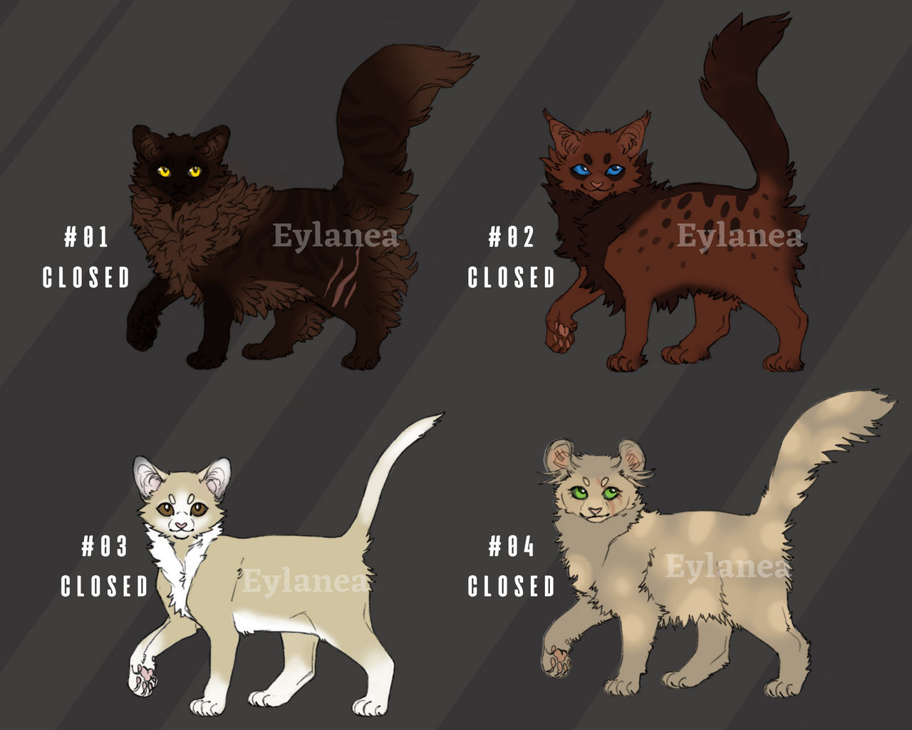 Adoptables cat batch #01 | CLOSED by Eylanea on DeviantArt Adoptables cat batch #01 | CLOSED by Eylanea on DeviantArt