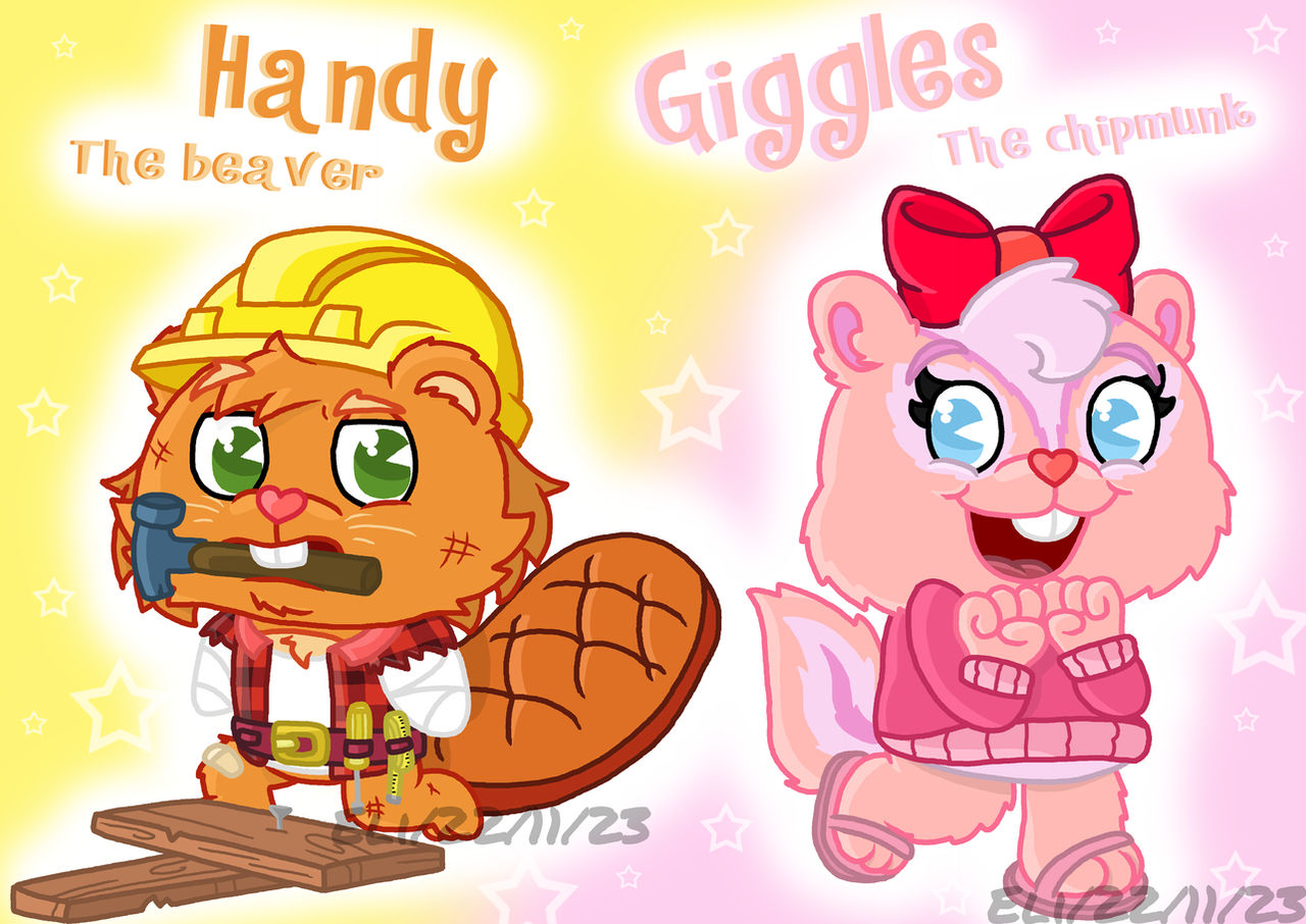 Htf Handy And Giggles By Autisticeli On Deviantart