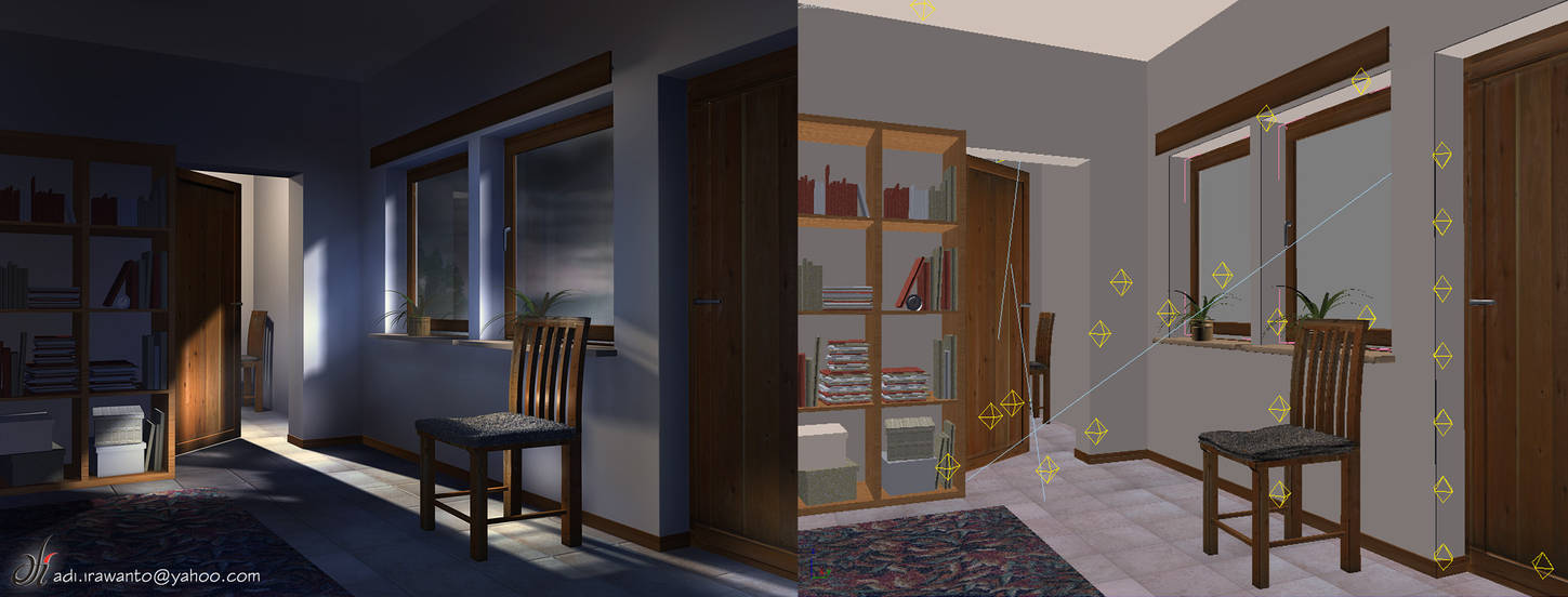 Fake GI - Interior by idonk on DeviantArt