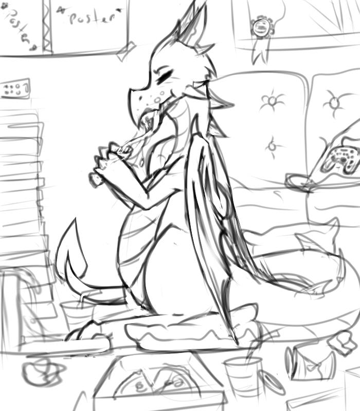 Messy Sketch Wip By Redmok On Deviantart