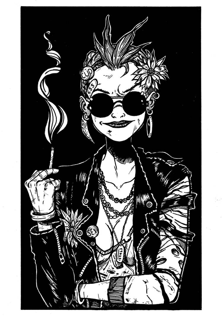 Tank Girl Punky Bitch By Stefannie Ireland On Deviantart