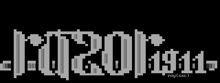 Razor 1911 nfo ASCII 5 by roy-sac on DeviantArt