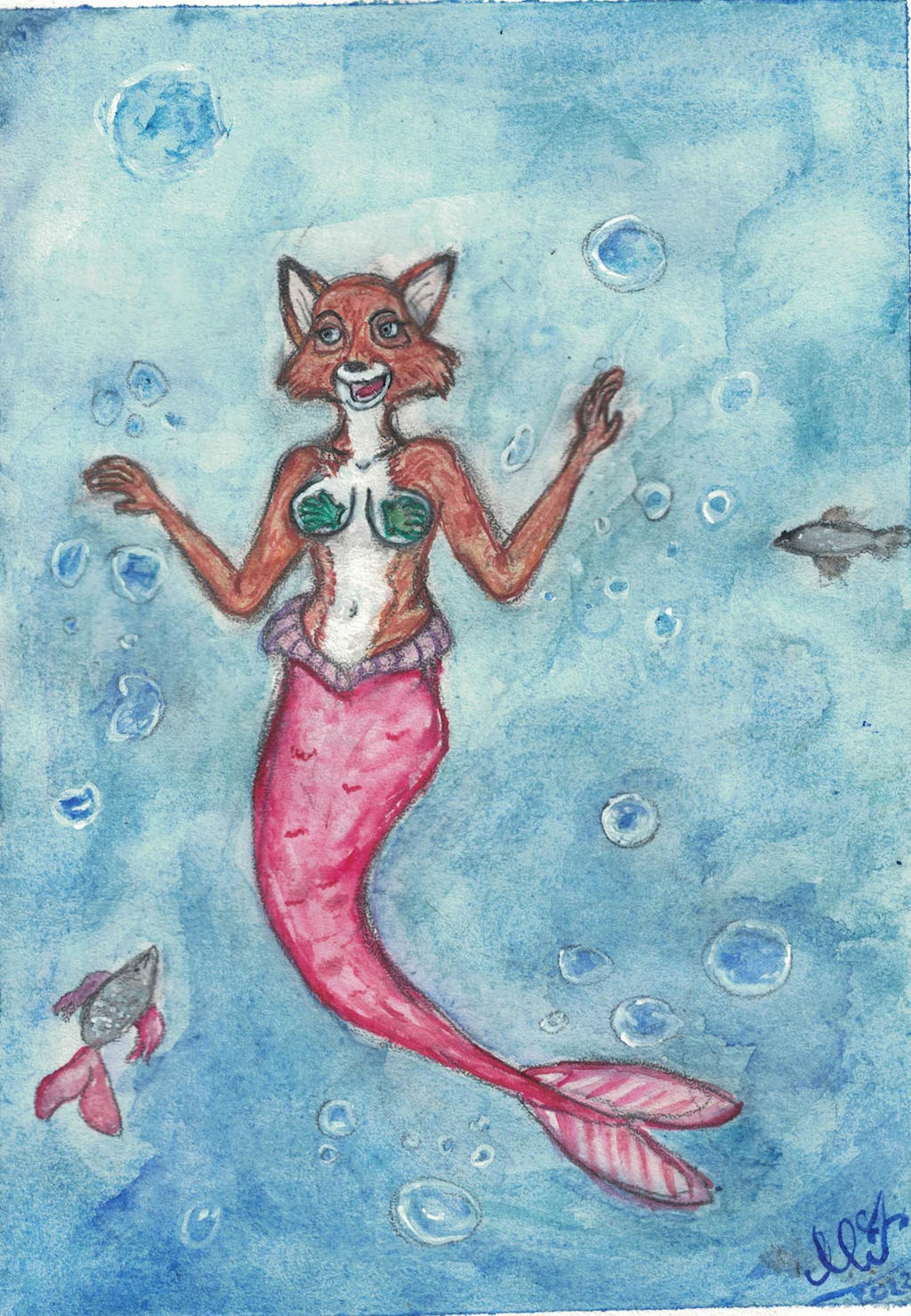 The little Mer-vixen by VikingFedor on DeviantArt The little Mer-vixen by VikingFedor on DeviantArt