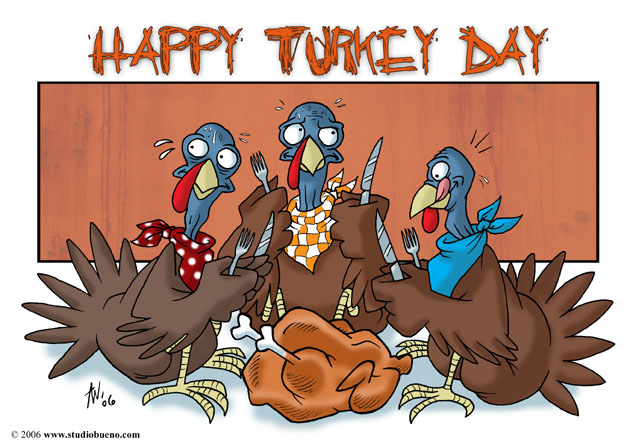 Cannibal Turkeys by StudioBueno on DeviantArt