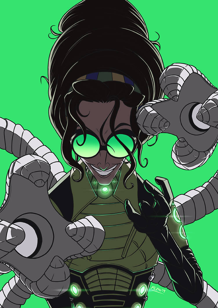 Doc Ock Spiderman Into The Spider Verse By Fernando Ito On Deviantart