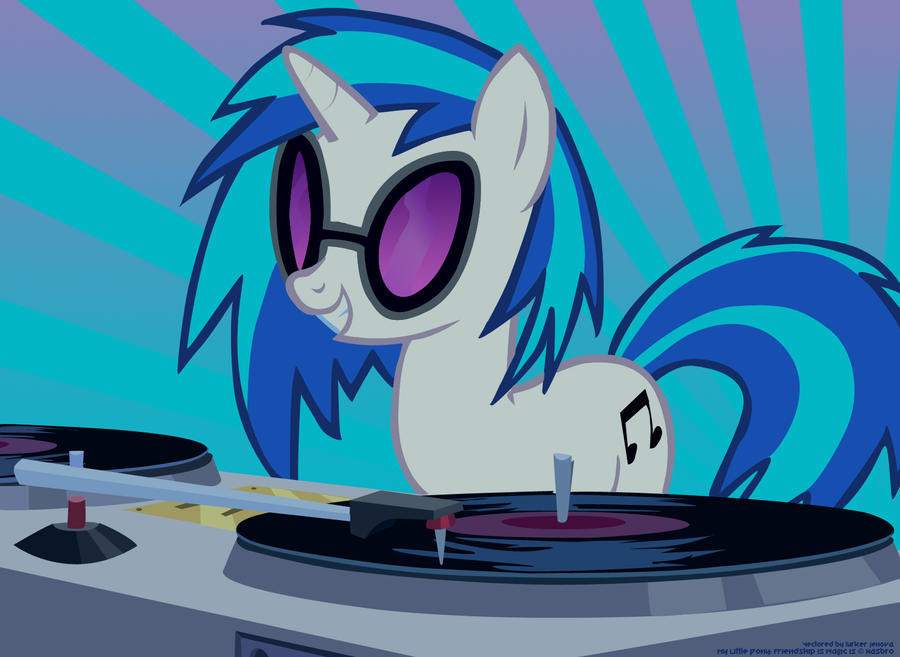 Dj Pon 3 Vinyl Scratch By Lurker Jenova On Deviantart