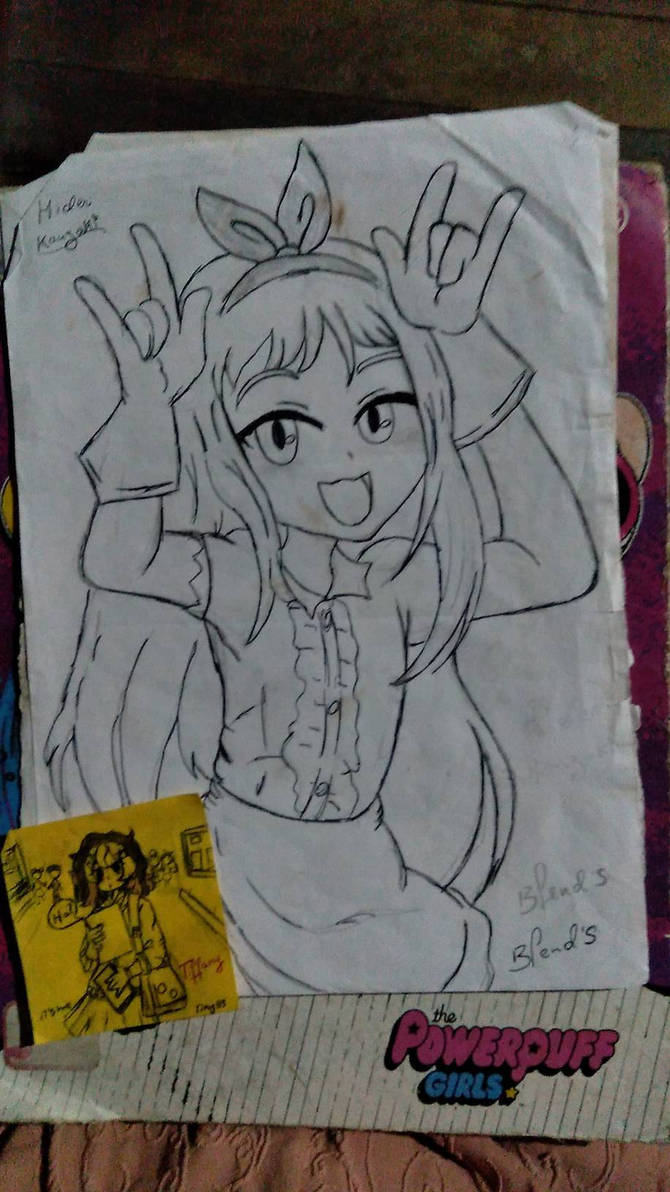 Fanart Blends Hideri Kanzaki By Tiny 83 On Deviantart