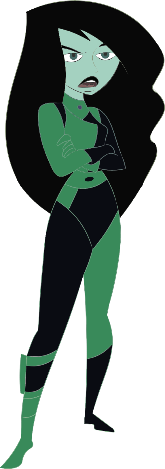 Kim Possible Shego By Batvanio On Deviantart