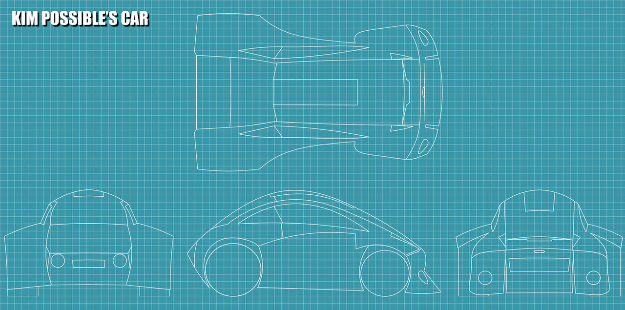 Kim Possibles Car Blueprint Alfa Version By Batvanio On Deviantart