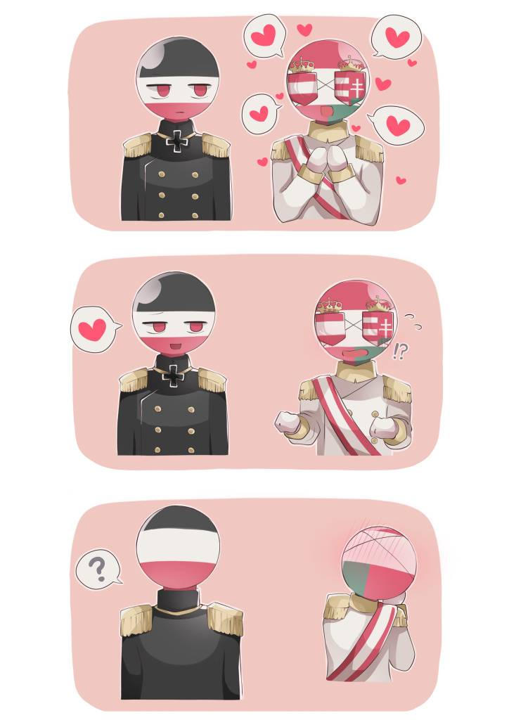 Countryhumans German Empire X Austria Hungary By N0e1rn On Deviantart