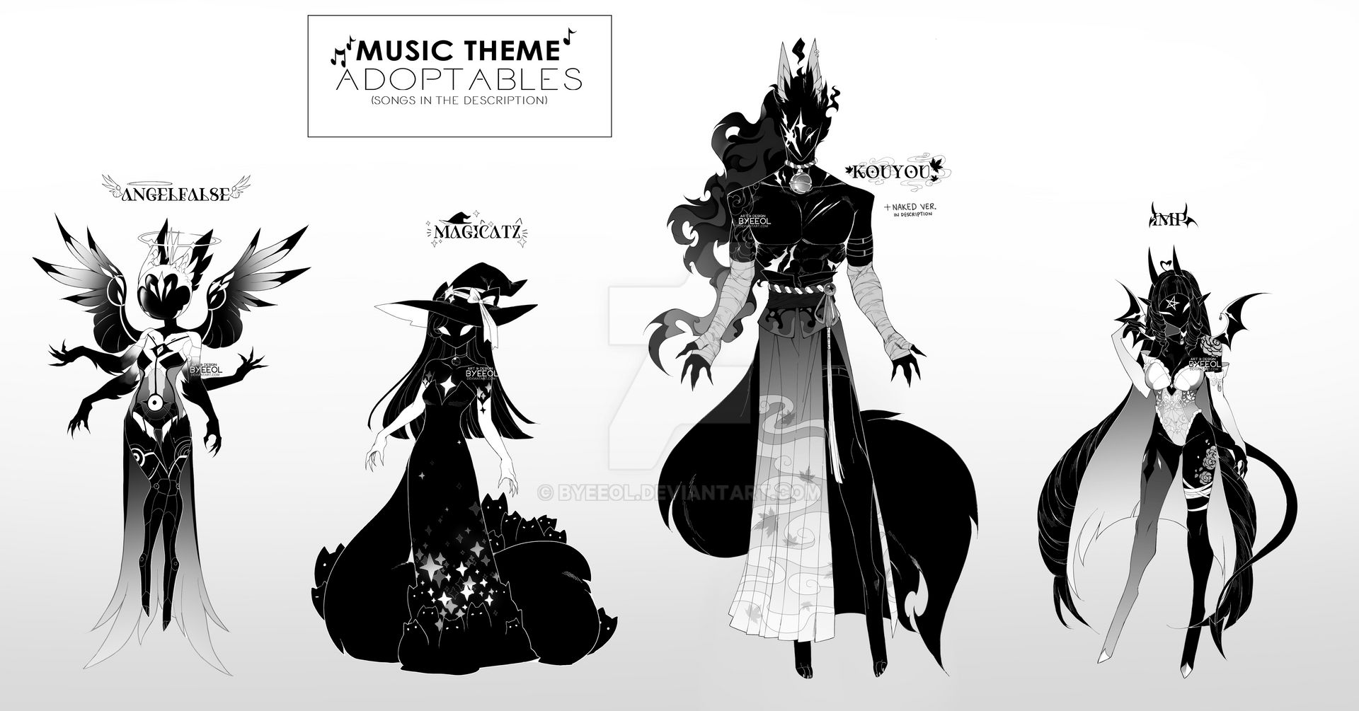 Adoptables Auction Closed By Byeeol On Deviantart