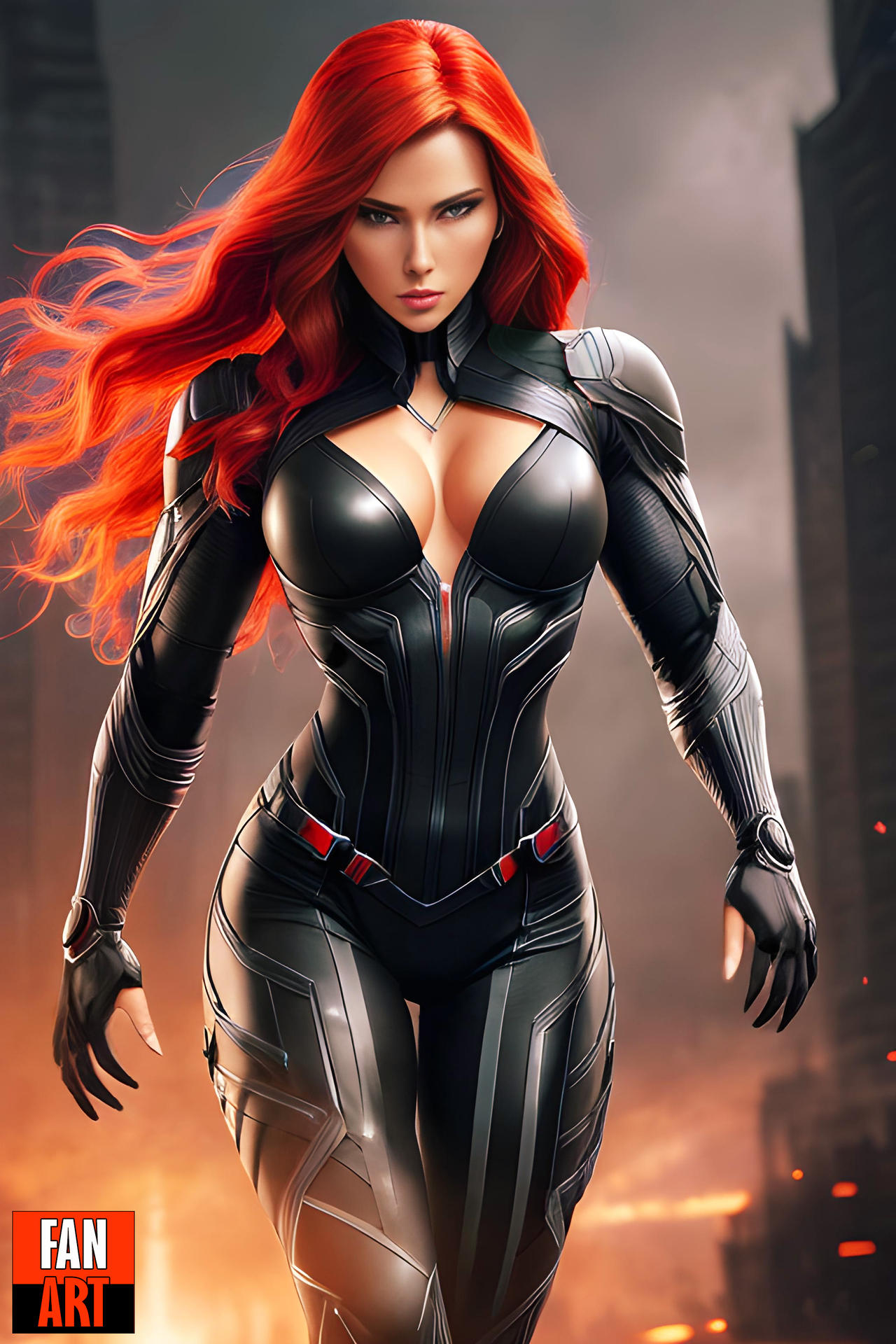 Black Widow Fan Art 1 By Womenwarriorsart On Deviantart