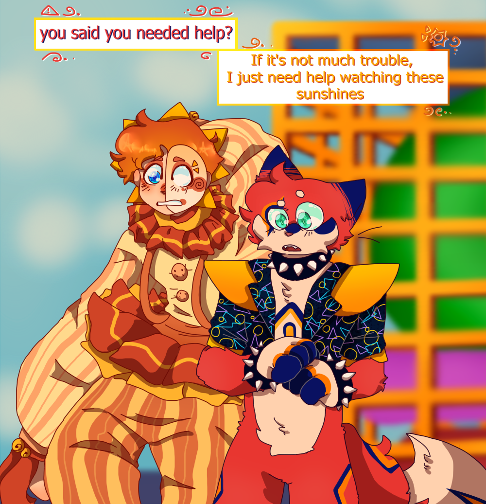 Daycare Trouble Fnaf Au By Shadcatgame On Deviantart