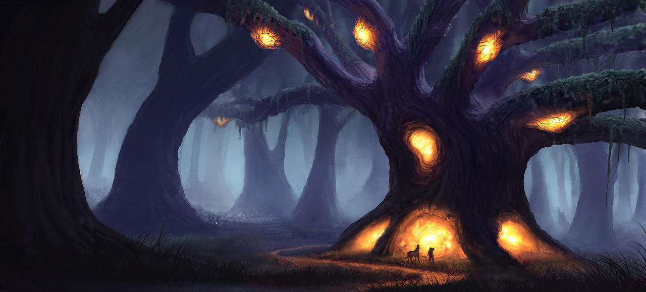 Tree of Enlightenment by PiotrDura on DeviantArt Tree of Enlightenment by PiotrDura on DeviantArt