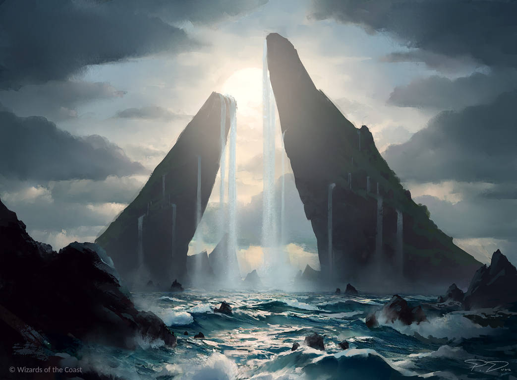 Mtg - Island by PiotrDura on DeviantArt Mtg - Island by PiotrDura on DeviantArt