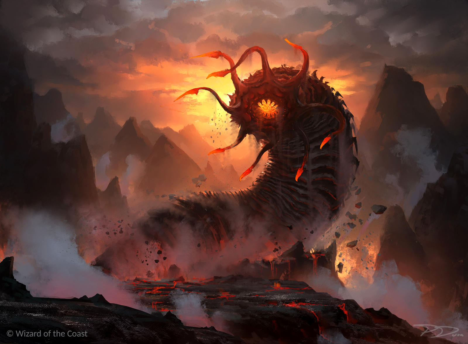 Mtg - Tectonic Hellion by PiotrDura on DeviantArt Mtg - Tectonic Hellion by PiotrDura on DeviantArt
