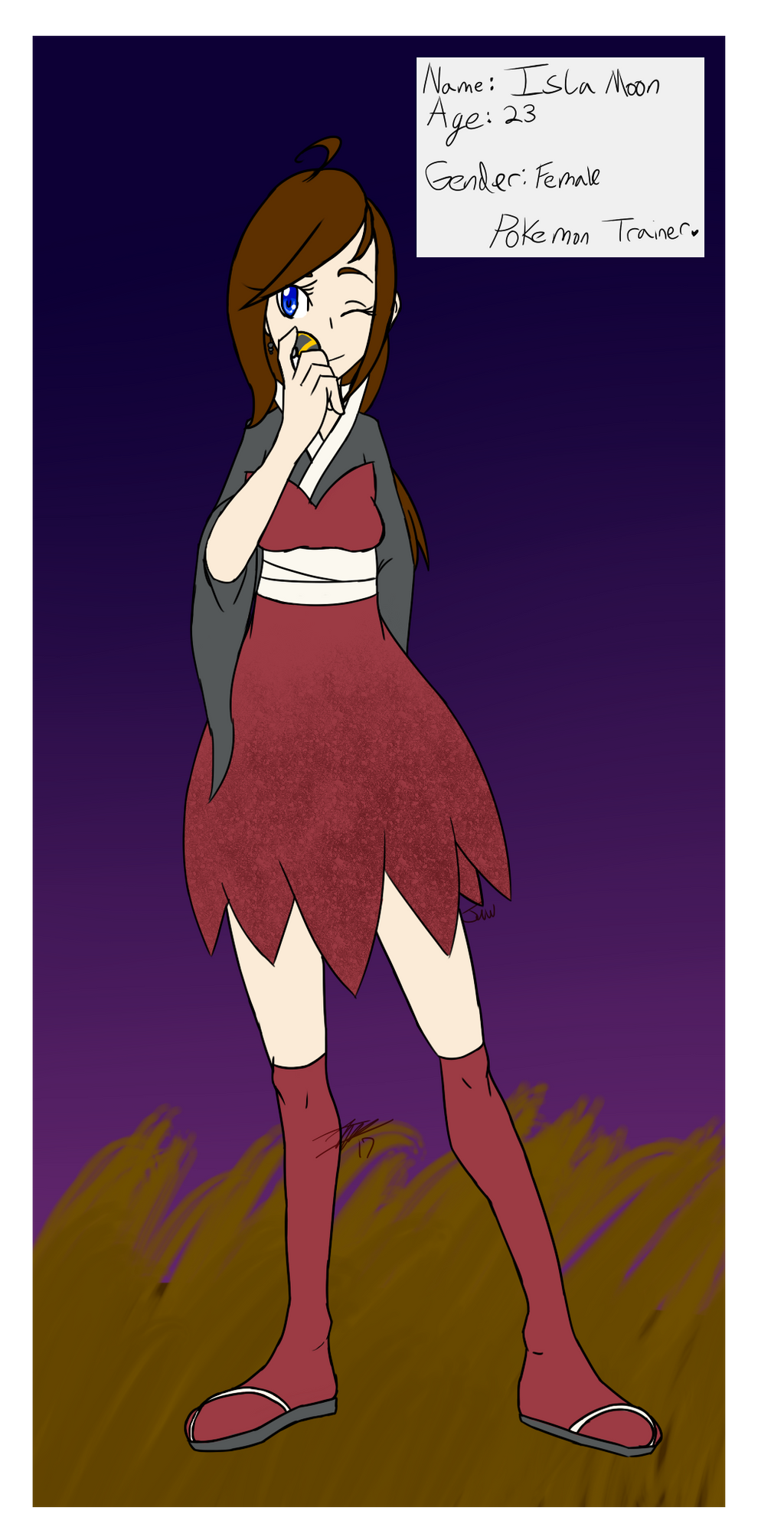 Isla Moon By Justicewerewolf On Deviantart