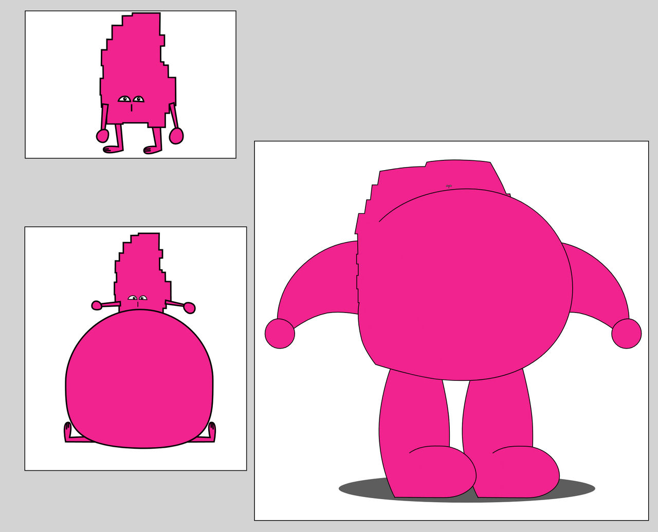 Pink Pixel Becoming Giant And Bloated Comic By Maxtayo On Deviantart