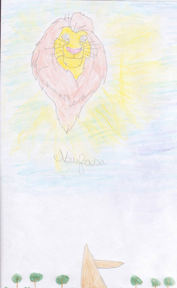 the king lion: mufasa by makyra123 on DeviantArt