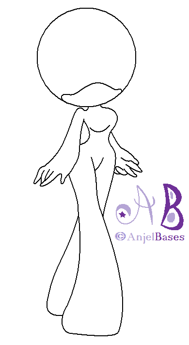 Female Sonic Base 14 By Anjelbases On Deviantart