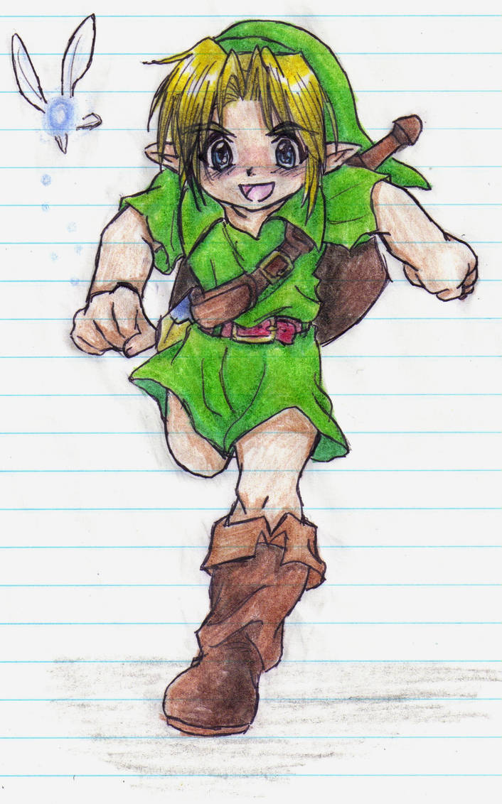 Young Link, RUN by Axel26 on DeviantArt