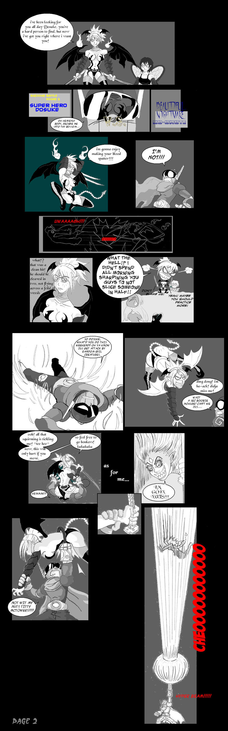 Dosuke vs Ko-Omote 2 by RockDeadman on DeviantArt