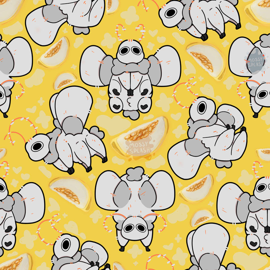 Venezuelan Poodle Moth With Honeydew Pattern By Mossysplash On Deviantart