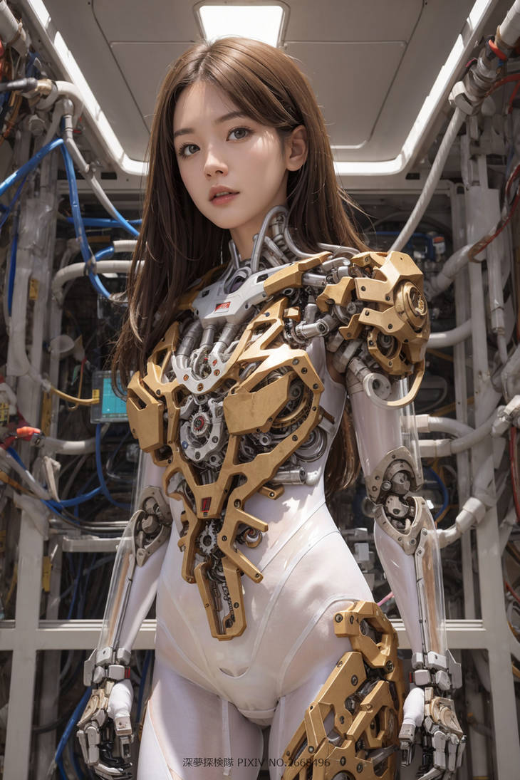 Cyborg Ai Girl 00017 3295265027 By Unfusion On Deviantart