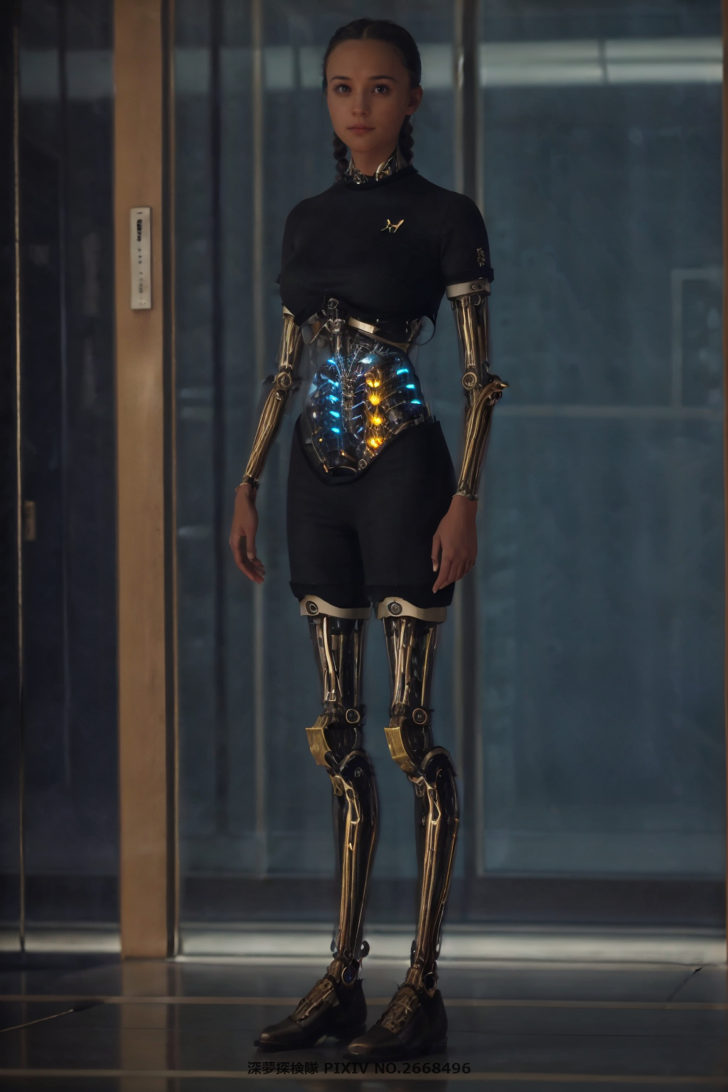 Cyborg Ai Girl 00023 324678883 By Unfusion On Deviantart