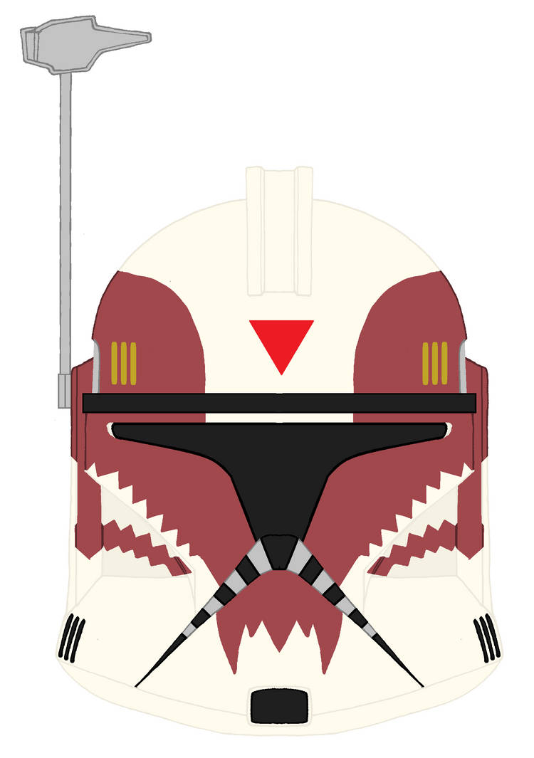 Clone Trooper Commander Wolffe Helmet 1 by Patton1836 on DeviantArt Clone Trooper Commander Wolffe Helmet 1 by Patton1836 on DeviantArt