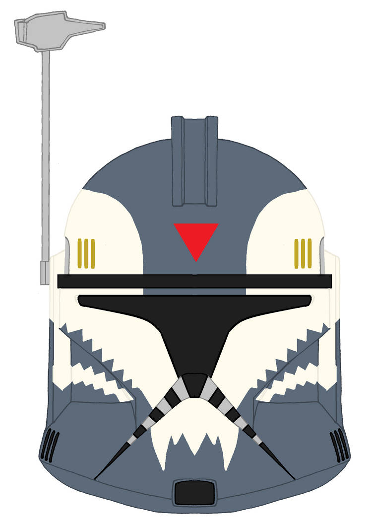 Clone Trooper Commander Wolffe Helmet 3 by Patton1836 on DeviantArt Clone Trooper Commander Wolffe Helmet 3 by Patton1836 on DeviantArt