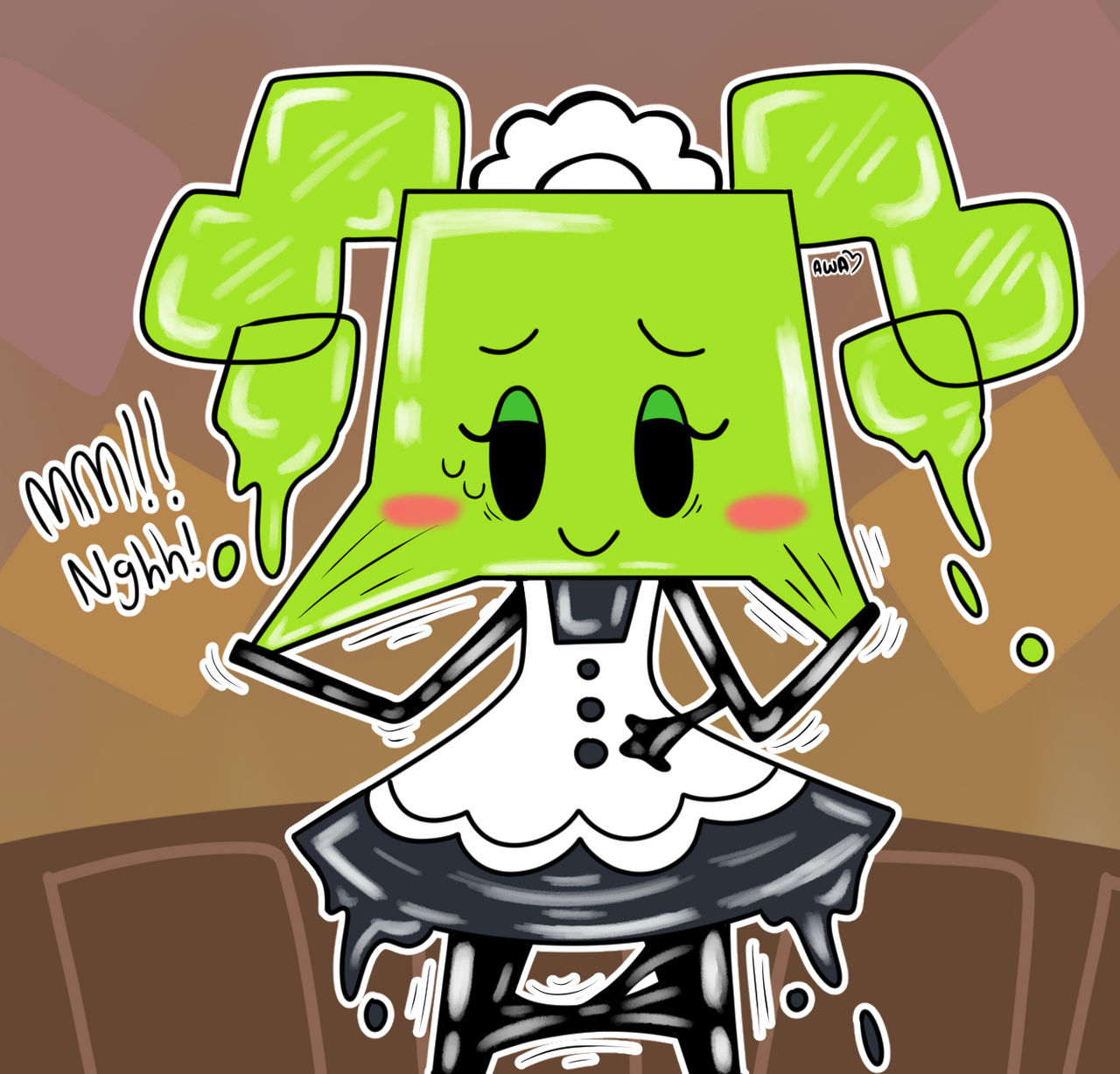 Mimimimimimimimimi Maid Mimi Slimesuit By Awayviant2 On Deviantart