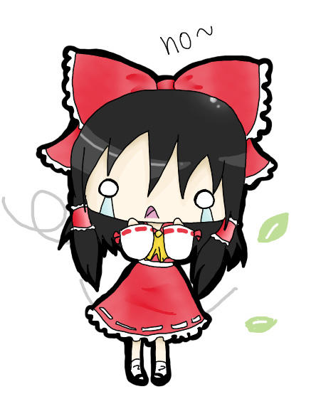 Chibi Reimu By Creamy Choco On Deviantart