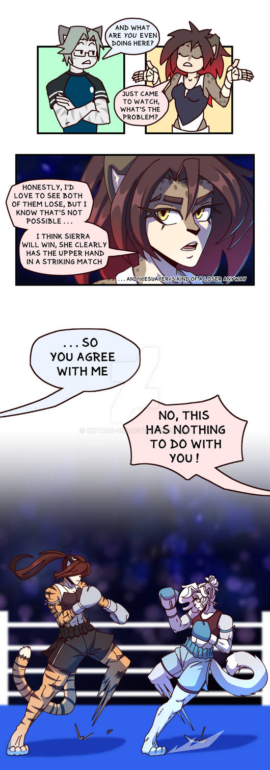 Last One Standing Ringside Bickering By Hotrod 302 On Deviantart