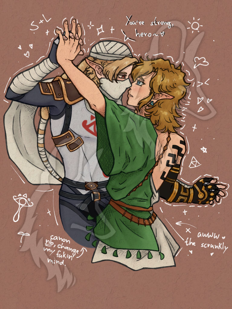 Link X Sheik By Aidennolan On Deviantart