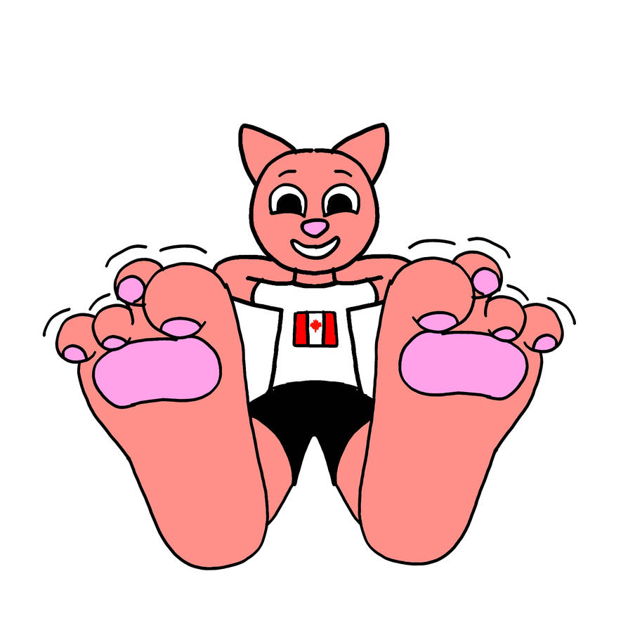 Canadian Cat Feet Tease By Maxthecyanfox On Deviantart