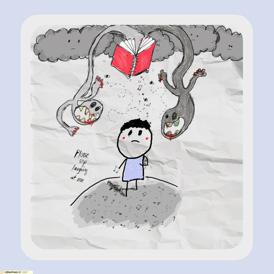 Please stop laughing at me by chumpyly on DeviantArt