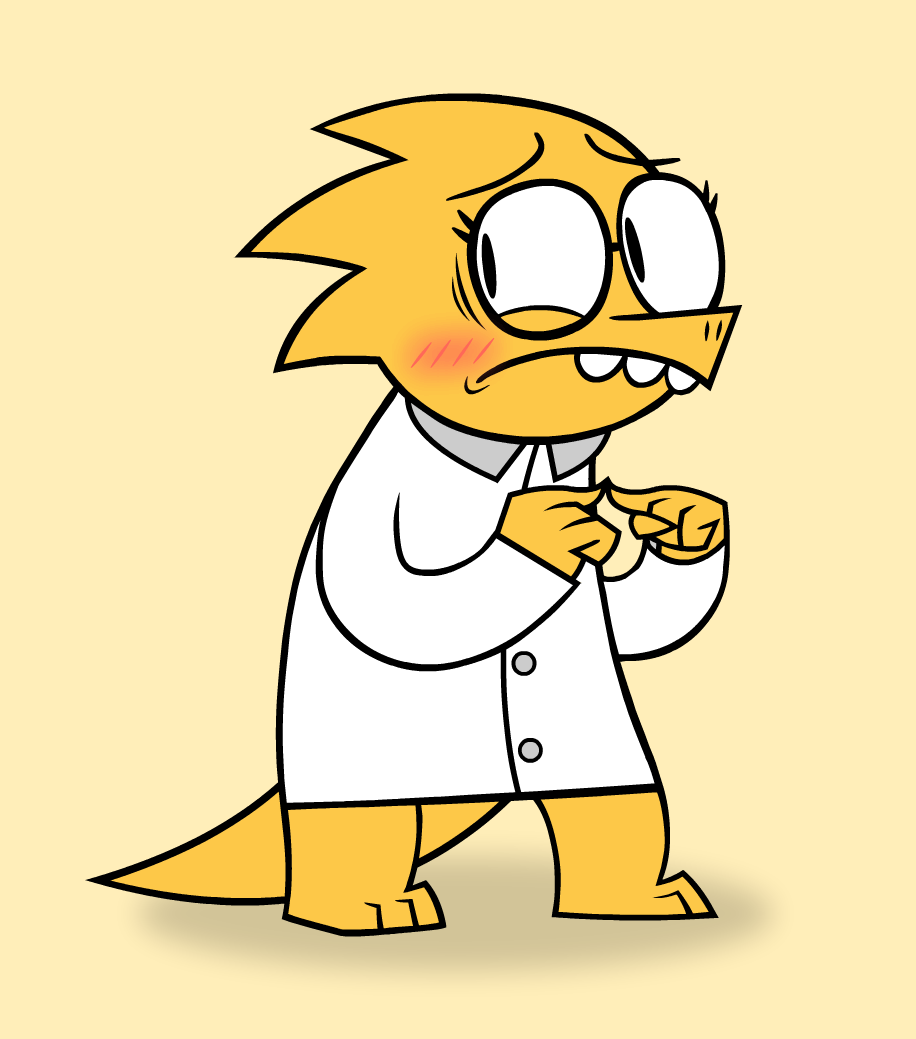 Undertale Dr Alphys By Interstellarlizard On Deviantart