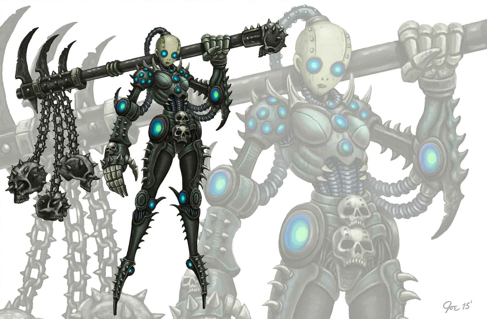 Sharps Overseer Concept 1 by JoeDomani on DeviantArt Sharps Overseer Concept 1 by JoeDomani on DeviantArt