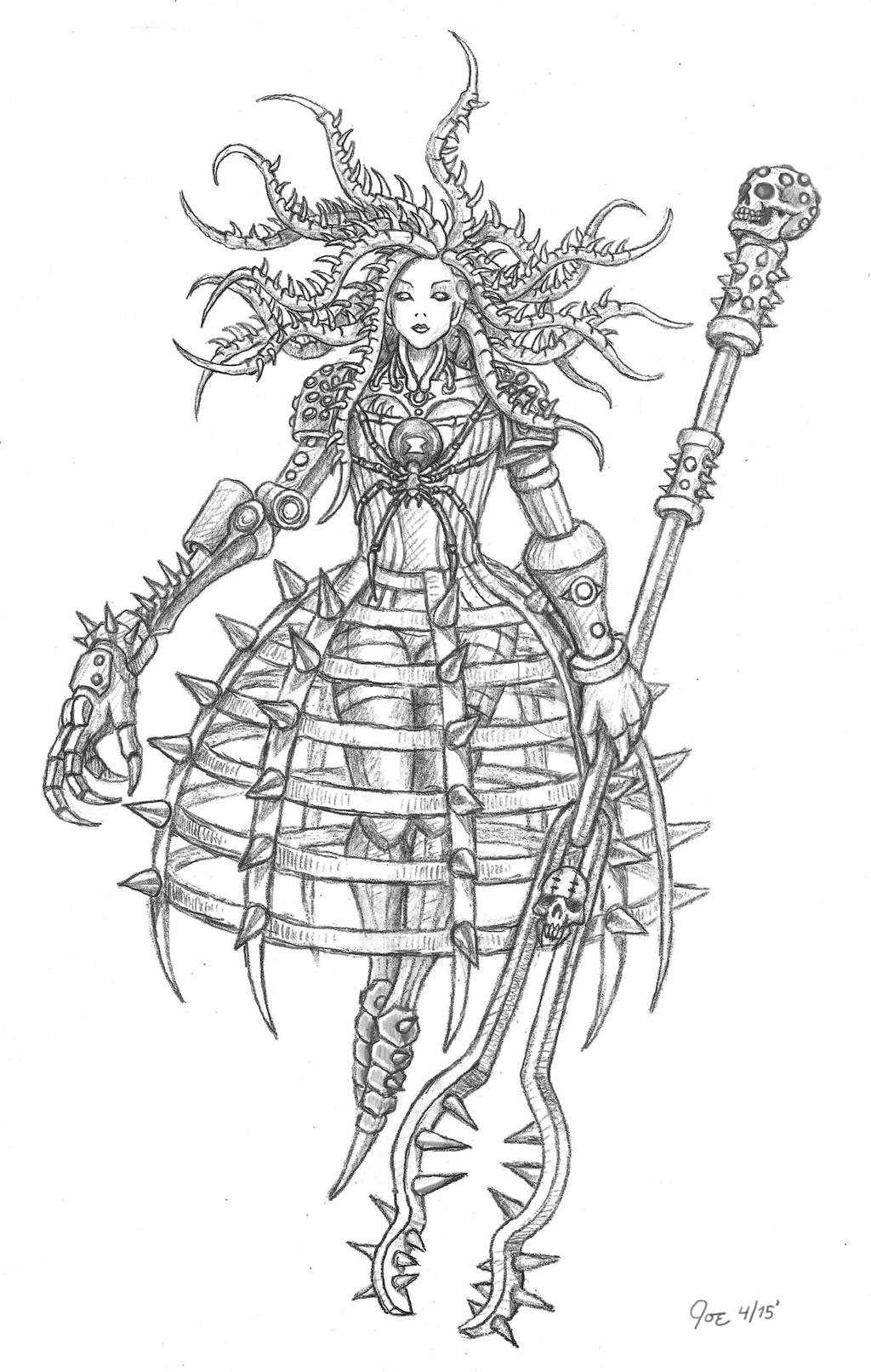 Sharps Overseer Sketch by JoeDomani on DeviantArt Sharps Overseer Sketch by JoeDomani on DeviantArt