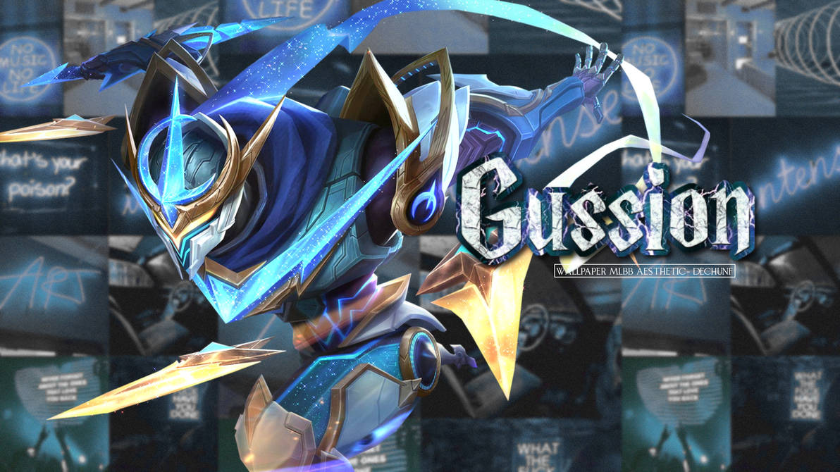 Wallpaper Gussion Mlbb Aesthetic by dechunf on DeviantArt Wallpaper Gussion Mlbb Aesthetic by dechunf on DeviantArt