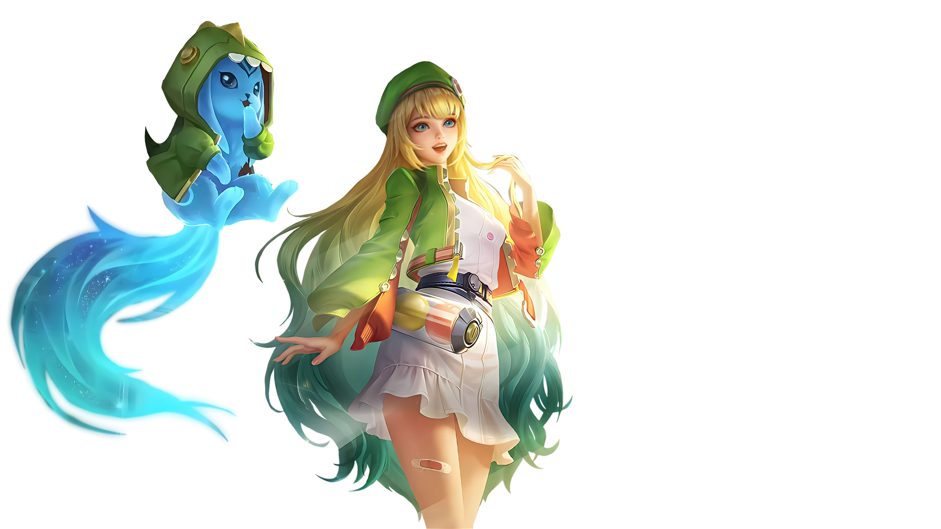 Floryn Paw Power Elite Skin Mlbb Png By Dechunf On Deviantart