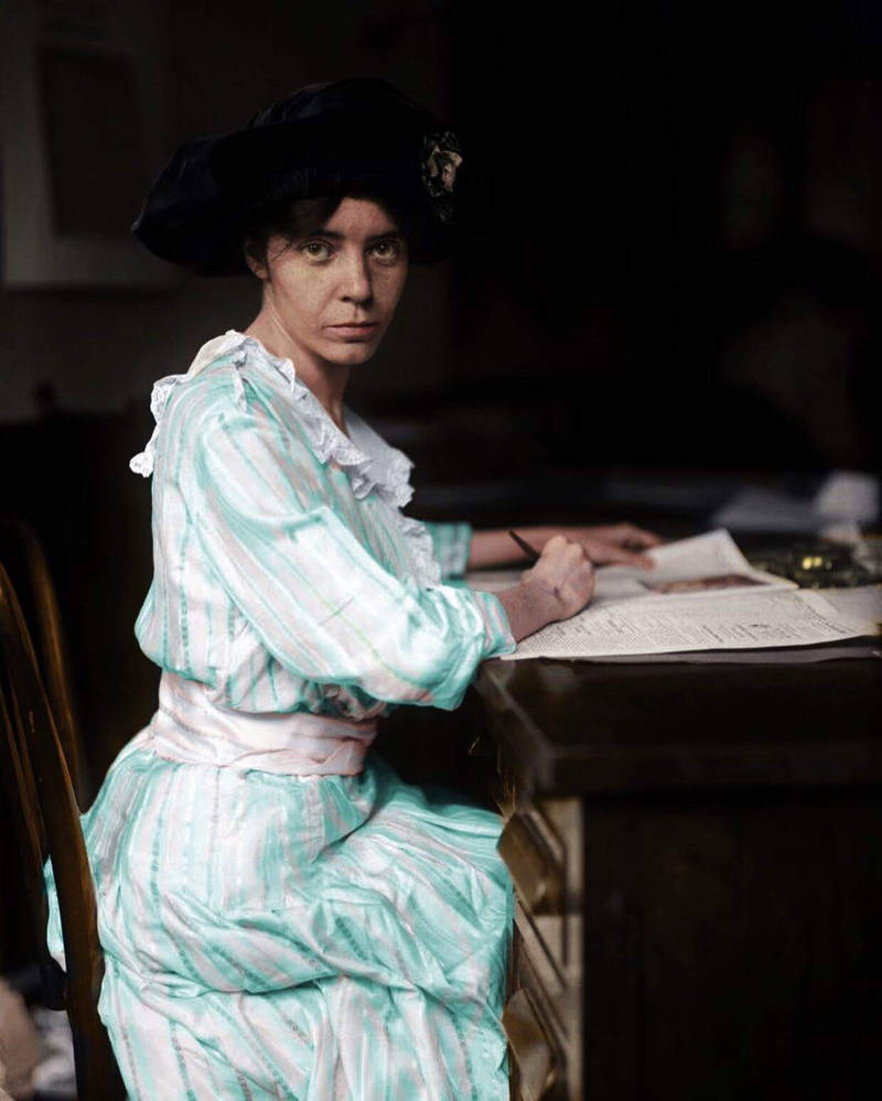 Alice Paul By Summercolorizes On Deviantart