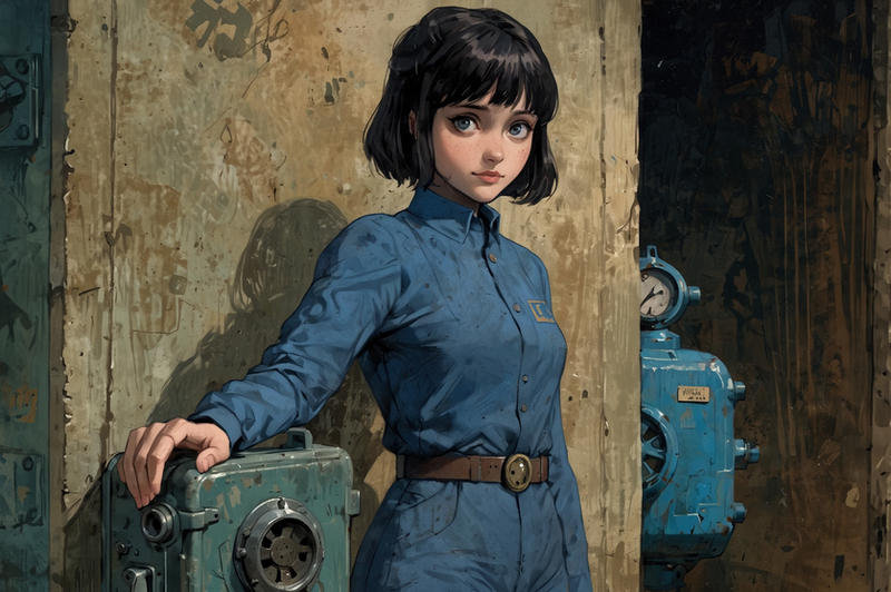 The Vaultgirl Fallout Tv Series Fanart By Nyssavanguard On Deviantart